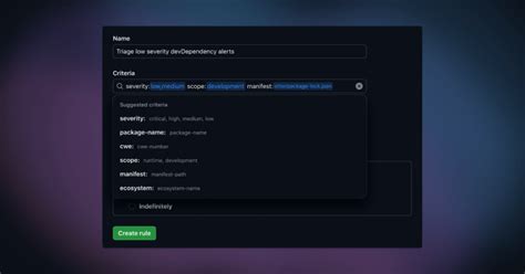 Introducing Auto Triage Rules For Dependabot The Github Blog