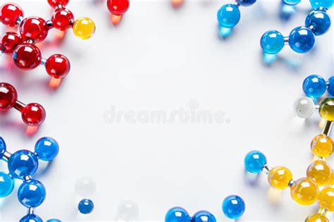 A Stunning And Colorful Molecular Structure Abstract Background That Captivates And Inspires