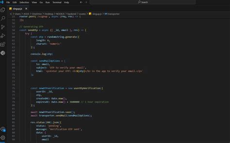 Rishikesh Kalme On Linkedin Nodejs Nodemailer Securityfirst Userexperience Innovation