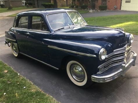1949 Plymouth 4 Door Sedan Special Deluxe Older Amateur Restoration