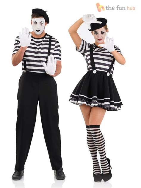 Mime Couple Costumes