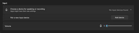 Mic No Input Devices Found Microsoft Community