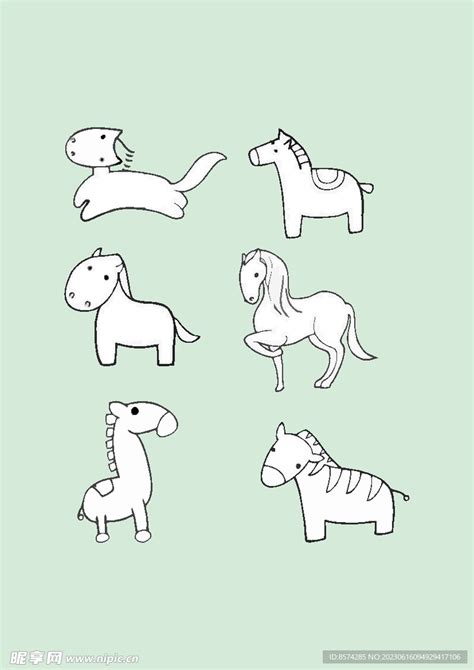 简笔画动物设计图其他动漫动画设计图库昵图网
