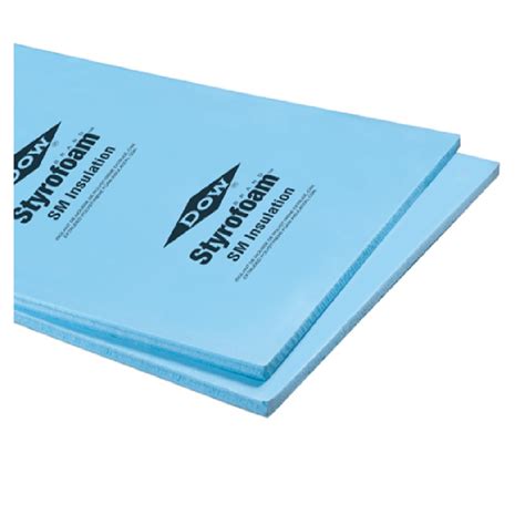 Dow Styrofoam Sm Type 4 R5 0 2 X 8 X 1 Rigid Insulation 281dowsm