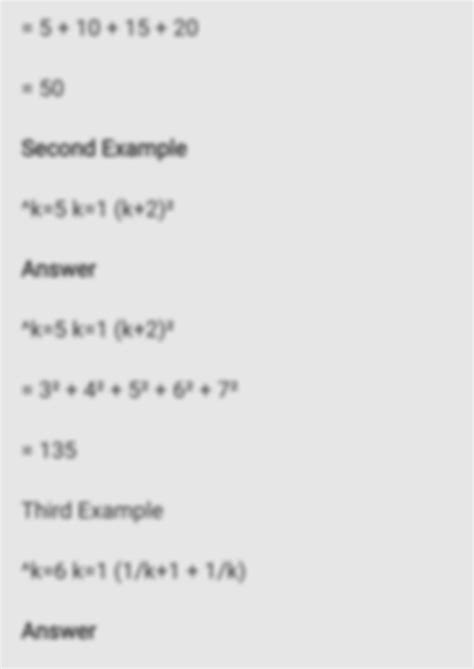 SOLUTION Example Of Class Sigma Notation Questions Studypool