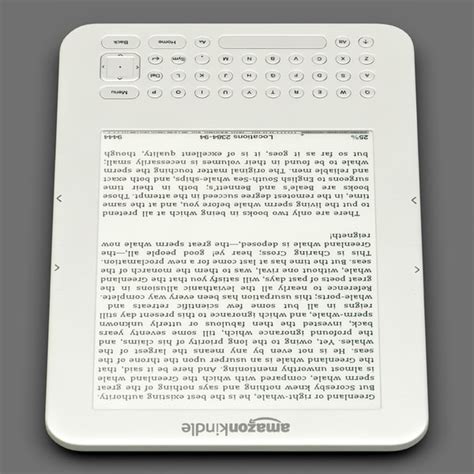 D Model Of Amazon Kindle Keyboard G