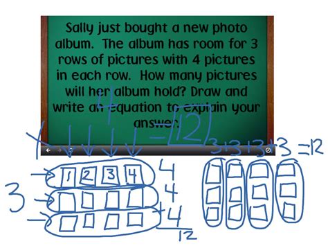 Array Word Problems Math Showme