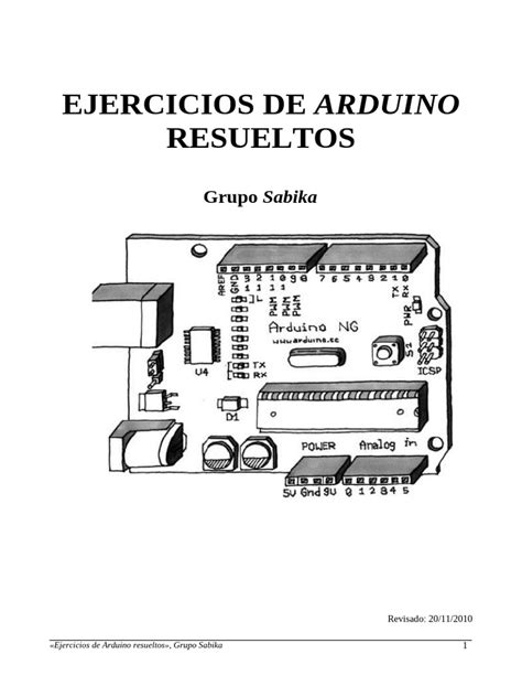 arduino basico pdf diodo emisor de luz arduino