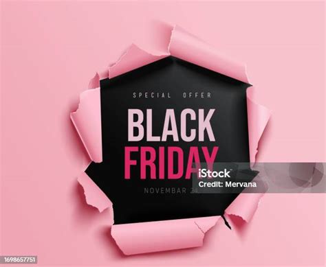 블랙 프라이데이 세일 배경 블랙홀에 구멍이 뚫리고 있습니다 벡터 그림입니다 블랙프라이데이에 대한 스톡 벡터 아트 및 기타 이미지 블랙프라이데이 잘려지거나 찢어진 종이