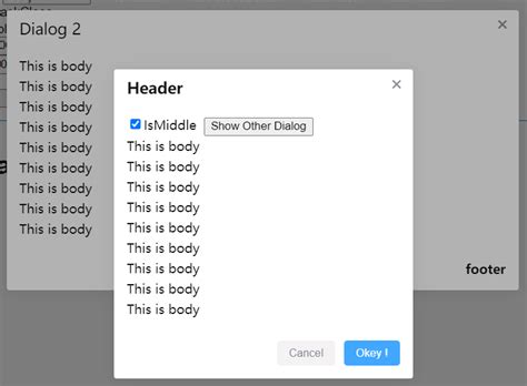 Customizable Modal Dialog Component For Vue 3 M Dialog Vue Script