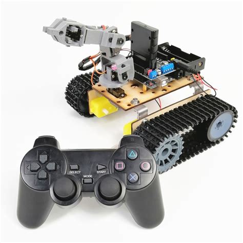 Small Hammer Diy 4dof Rc Robot Arm Tank With Ps2 Remote Control Price