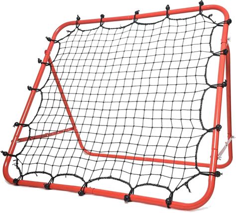 Outdoor Or Indoor Sports Portable Basketball Pass Back Rebounder Net Soccer Equipment And