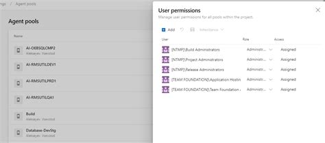 Azure Devops Default Permissions Come Back On Azdevops Queues Stack Overflow