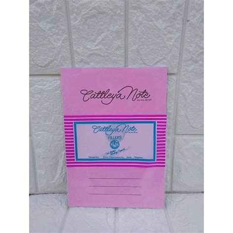 5pcs Cattleya Notebook Filler Mini Size 5 X 7 Big Size 7 X 10 Assorted Colors Notebooks