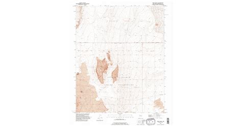 1991 Map Of Wind Mesa Bernalillo County Nm — High Res Pastmaps
