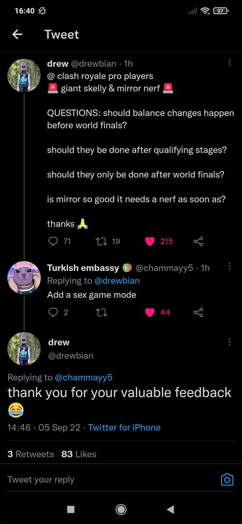 Sex Confirmed Coming To Clash Royale Wtf Omg 😱🥵 R Clashroyalecirclejerk