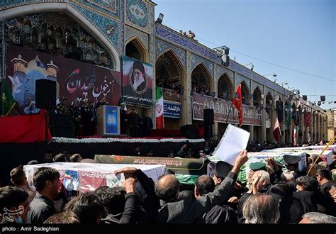 سنگ تمام شیرازی ها در تشییع شهدای تروریستی شاهچراغ مردم نشان دادند آرتین تنها نیست فیلم و