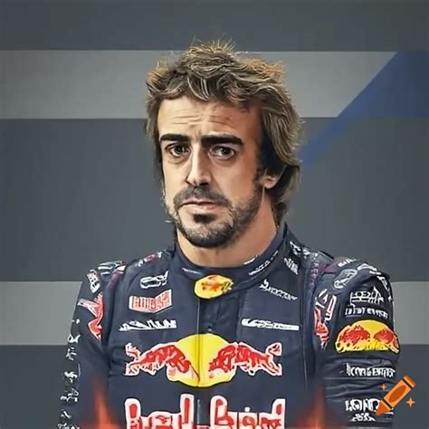Fernando Alonso With Red Bull Racing