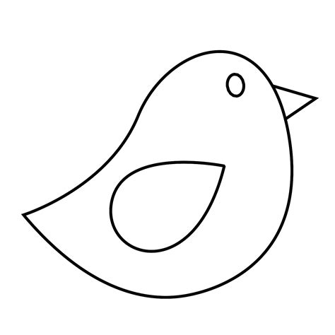 Simple Bird Outline