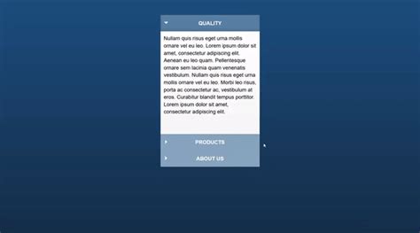 jquery accordions webartdeveloper