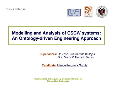 Ppt Modelling And Analysis Of Cscw Systems An Ontology Driven Engineering Approach Powerpoint