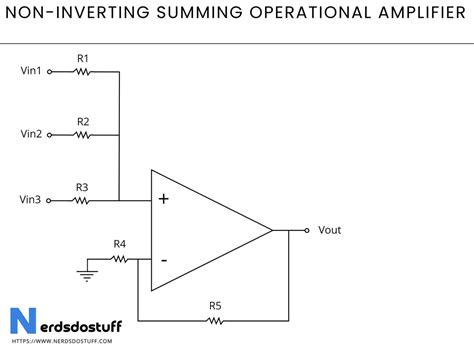Summing Amplifier Circuit And Working Nerds Do Stuff