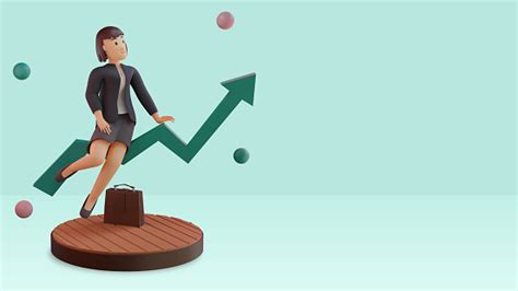 3d 렌더링 배경 일러스트 사업 통계 그래프 연단과 캐릭터 개념 성장 사업 균형에 대한 스톡 사진 및 기타 이미지 균형 그래프 금융 Istock