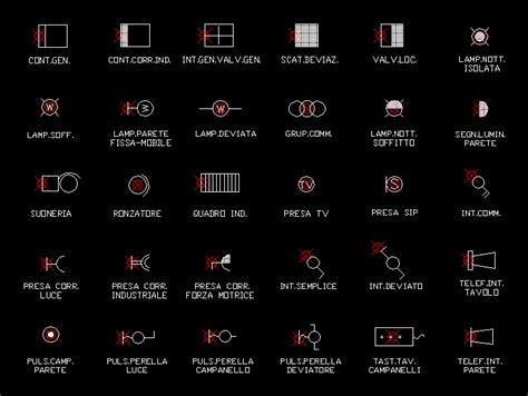 Electrical Symbols Cad Design Blocks Dwg File Eroppa