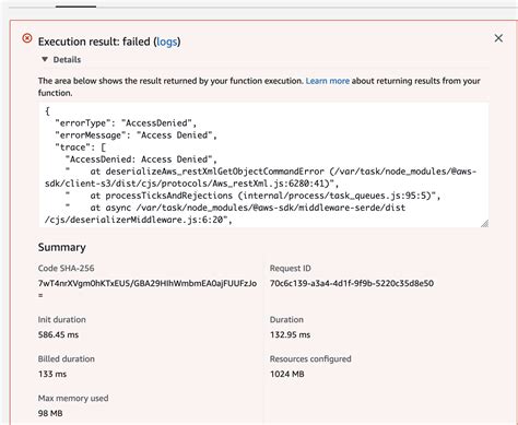 Simple S3 Requests Timing Out In Lambda Environment · Issue 2513 · Awsaws Sdk Js V3 · Github