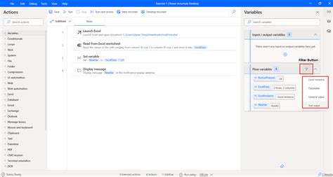 What Are Variables Microsoft Power Automate Desktop