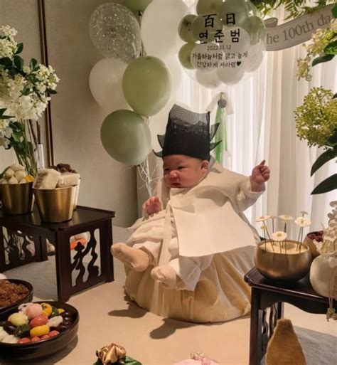 홍현희 귀여운 아들 준범이 백일 모습 공개…♥제이쓴 고생많았어 [n샷] 파이낸셜뉴스