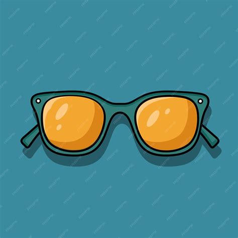 Premium Vector Summer Glasses Icon Illustration