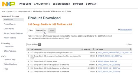 Solved S32ds For S32 Platform 35 License Activation Failed Nxp