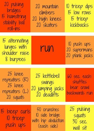 Bootcamp 45 Minute Circuit Workout