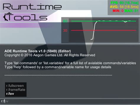 ade runtime tools tools unity asset store