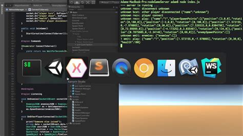 Unity 5 Multiplayer Networking Nodejs Network Enemy Spawn Player Join 1216 Youtube