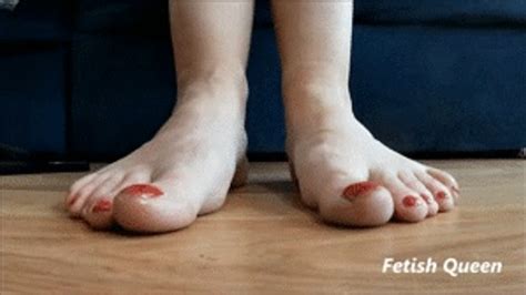 Toe Tapping Bare Feet Avi Fetish Queen Clips4sale