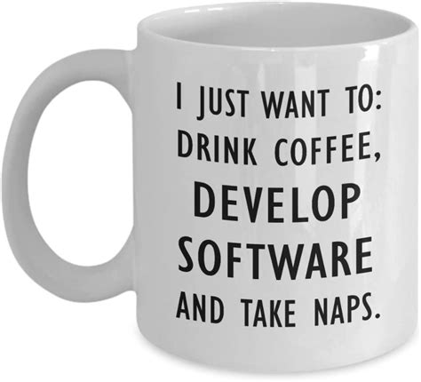 ts for software developer coffee mug tea cup funny cute