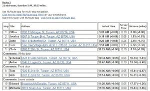 Email Your Route To IPhone To View Your Route Plan MyRouteOnline