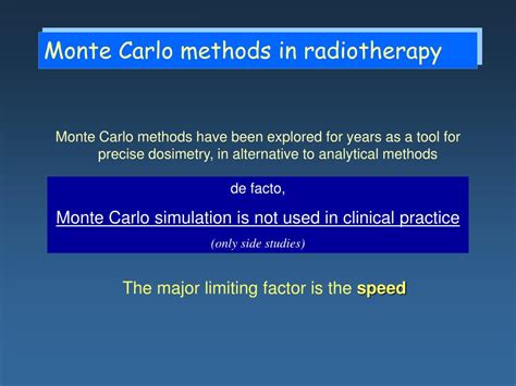 Ppt Monte Carlo Simulation For Radiotherapy In A Distributed Computing Environment Powerpoint