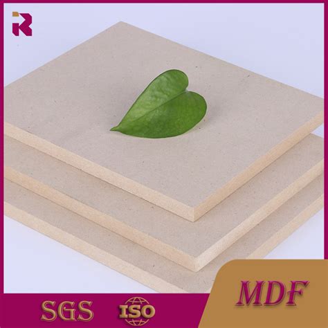 Standard Size Melamine Mdf Board Price Sheet 3mm Melamine Mdf Board
