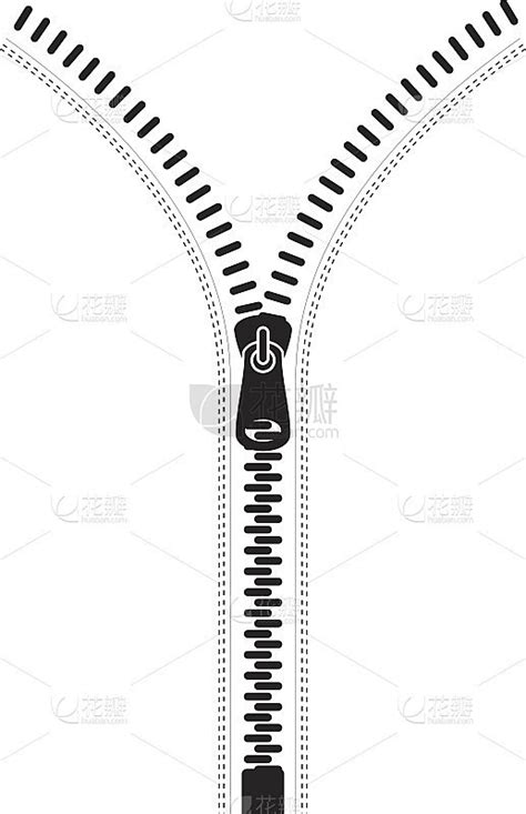 黑色的拉链
