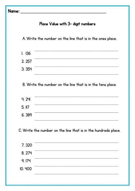 add 3 digit and 1 digit numbers using place value math