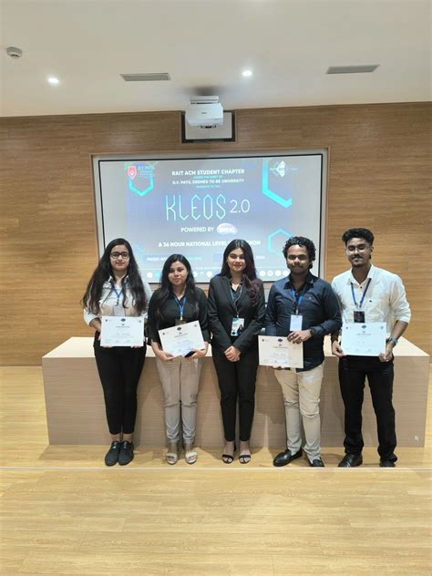 Gargi Chakraborty On Linkedin Participating In The 36 Hours Hackathon At Ramrao Adik Institute Of…