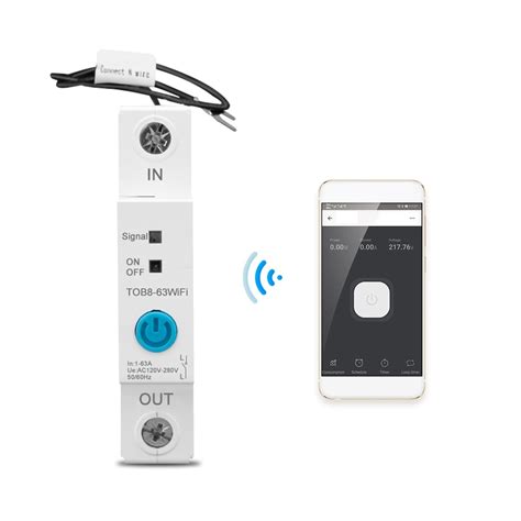 63a Single Phase Smart Energy Meter Kwh Metering Monitoring Circuit Breaker Timer Relay For