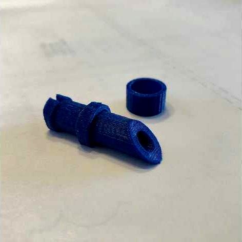 Differential Or Transfer Case Breather Vent Jeep Cj7 By Mcmtmark 3d Model