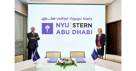 Nyu Stern School Of Business Partners With Nyu Abu Dhabi To Launch One
