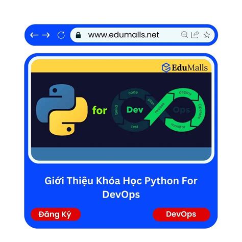 Khóa Học Python For Devops Mã 9309 Nền Tảng Tri Thức Việt