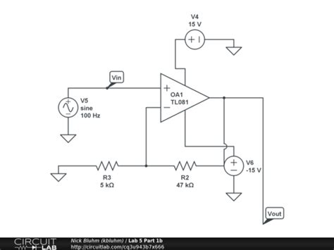 Lab 5 Part 1b Circuitlab