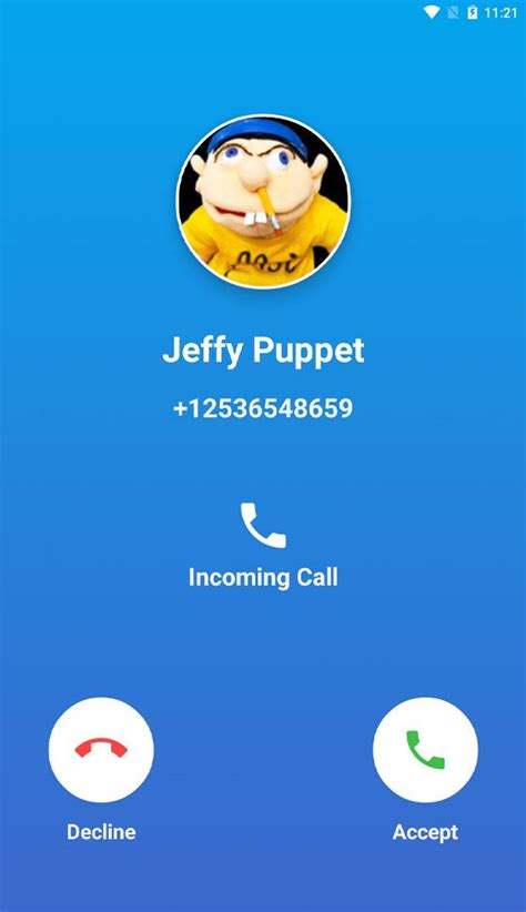Jeffy Puppet Run Fake Call For Android 無料・ダウンロード